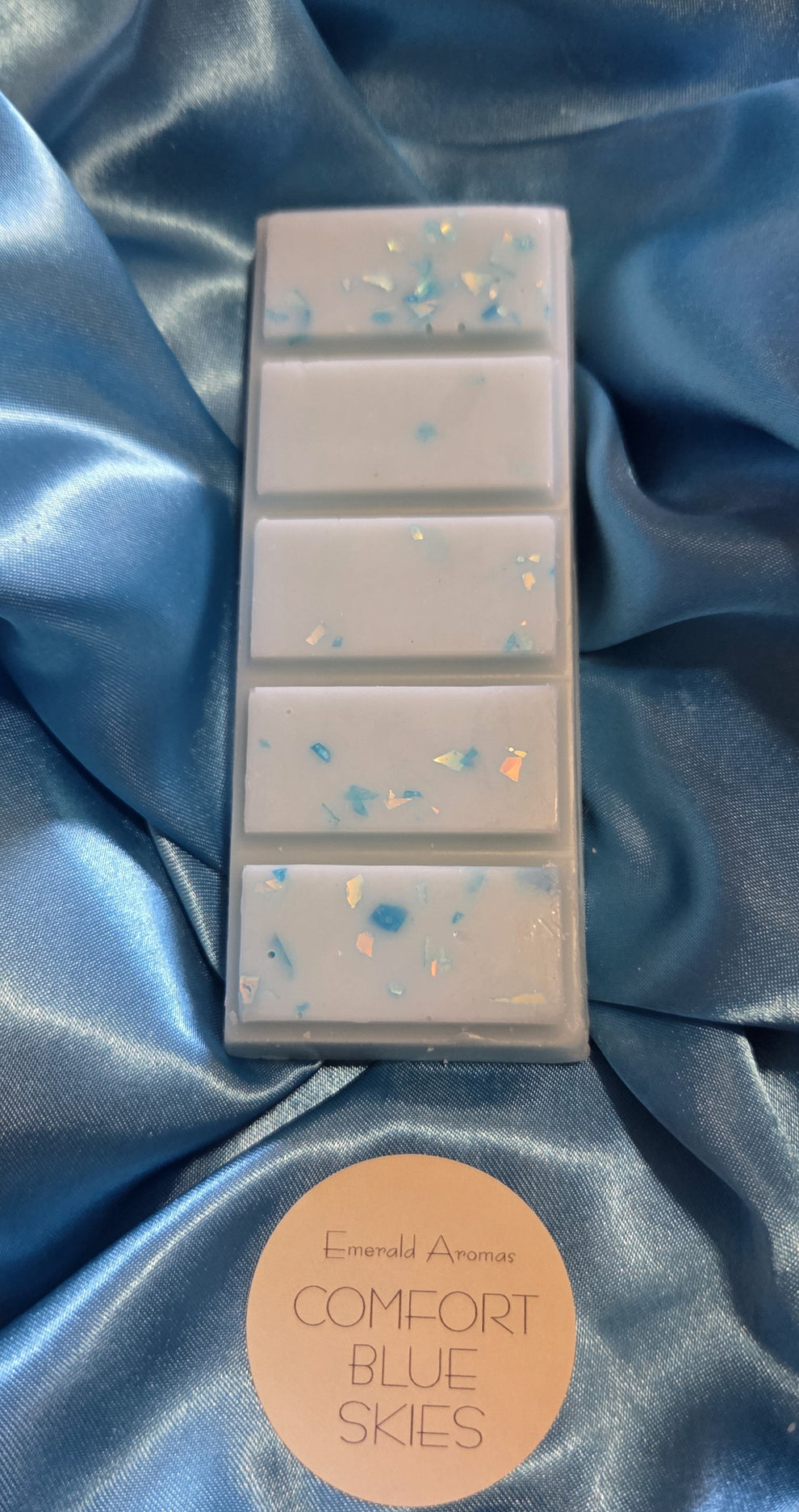 Comfort Blue Skies Large Wax Melt 50g – Emerald Aromas